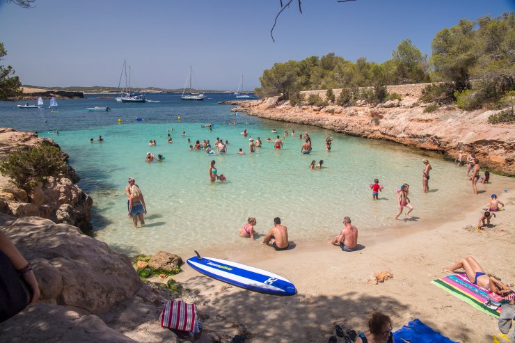 Der Strand der Cala Gracio, Ibiza | Ibiza Spotlight
